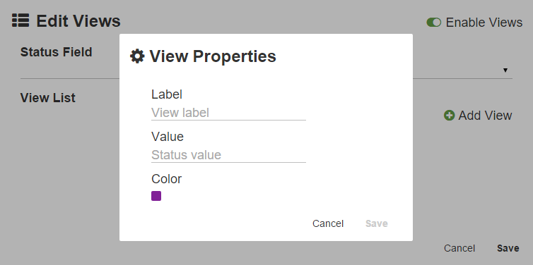 Configure Custom Views