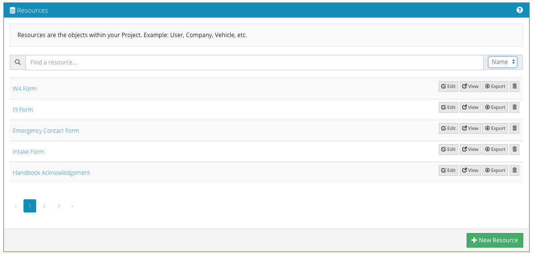Working With Forms and Resources