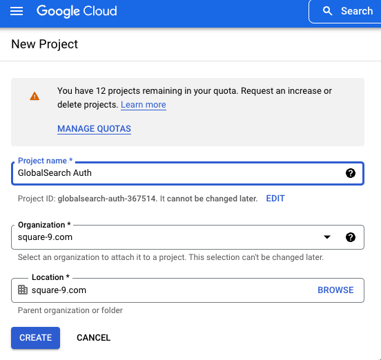 How to configure Google Workspace provider authentication