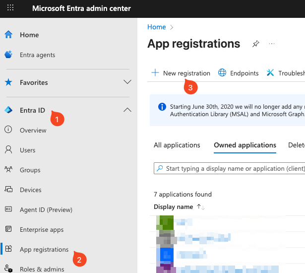 Exchange via Graph API permissions