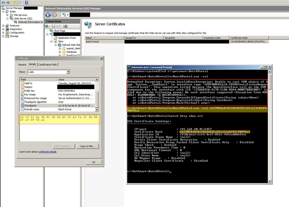 Troubleshooting Batch Portal